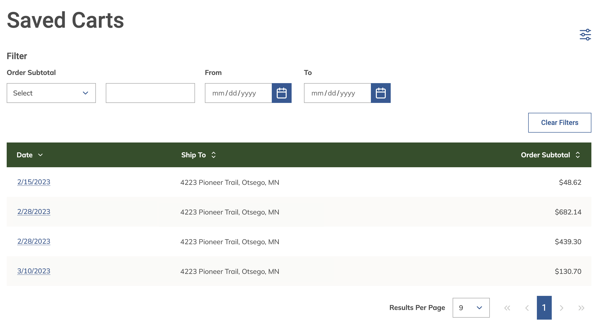 Ordering Information | Waytek